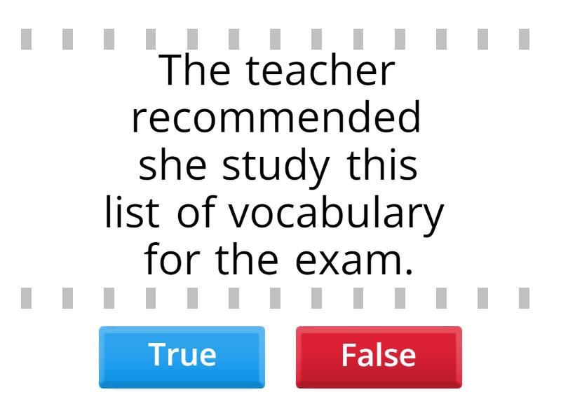 Common Mistakes - True or false