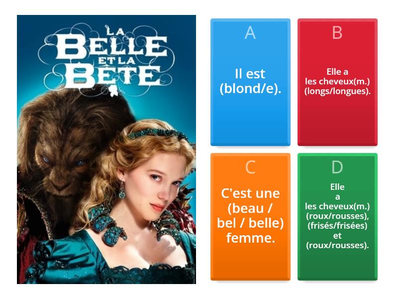 Les adjectifs - Quiz
