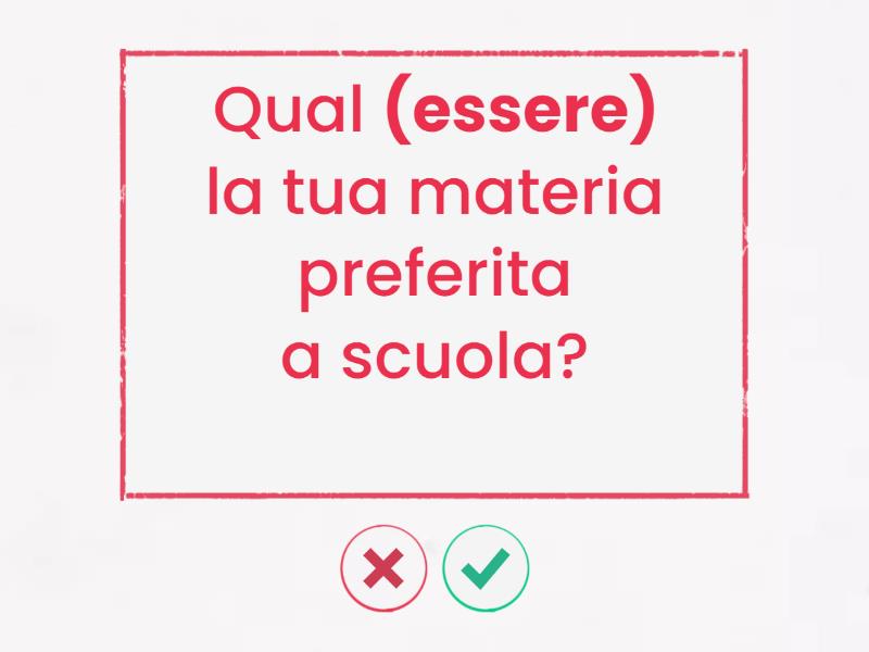 Quanti ricordi! - Flash cards