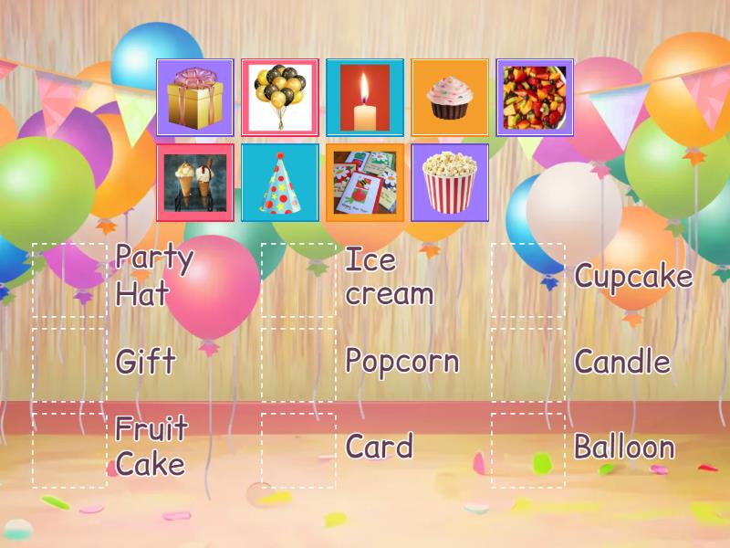 Happy Birthday - Match up