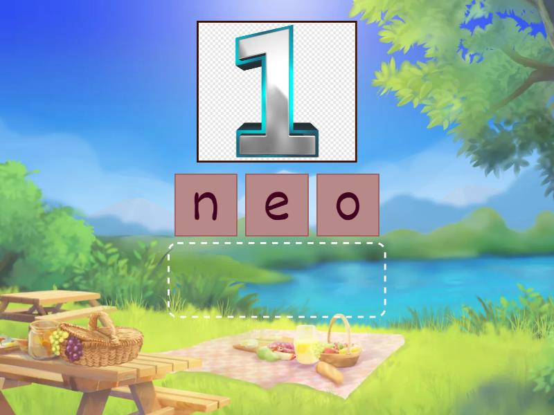 Numbers 1-10 - Anagrama