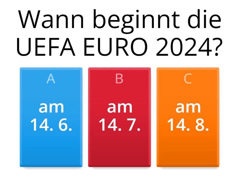 UEFA 2024 - Quiz
