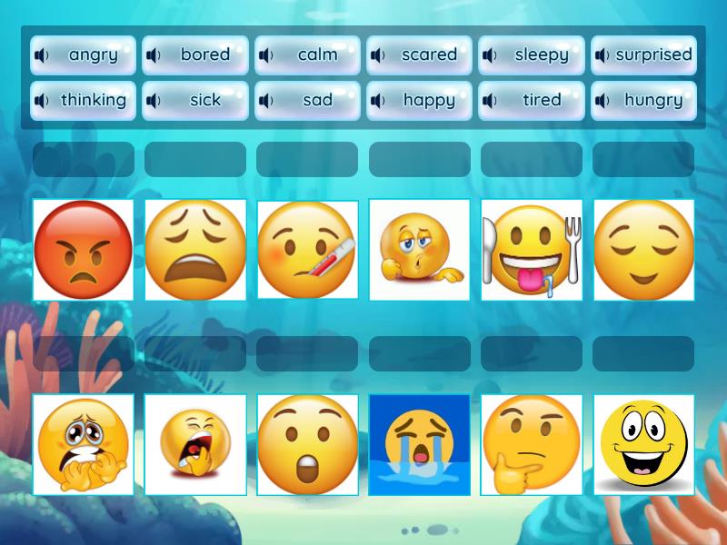 Emotions and feelings training - Match up
