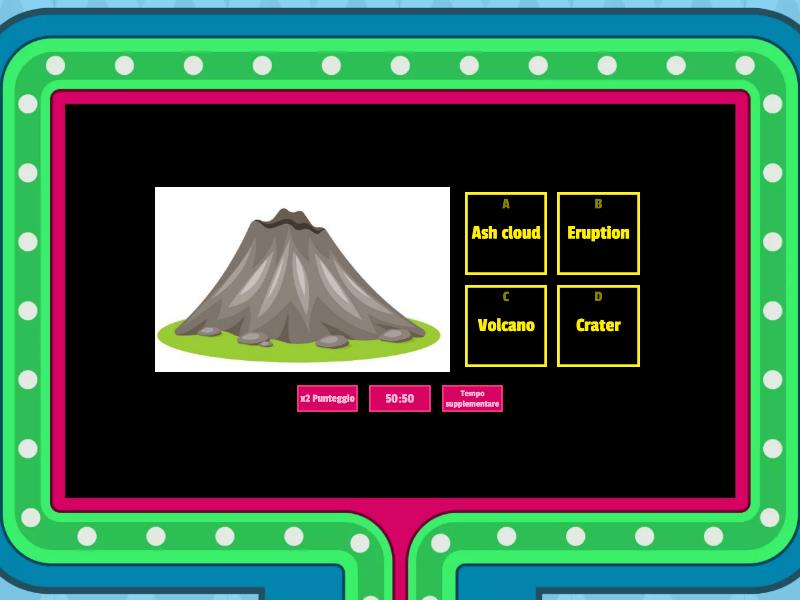 9. VOLCANO ERUPTION - Gameshow quiz