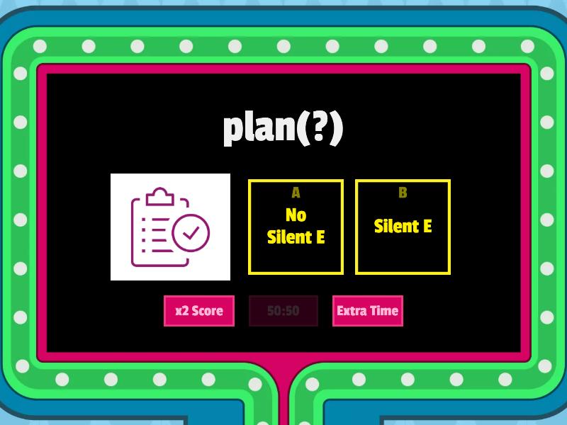 OS Does this word have a silent E? - Gameshow quiz