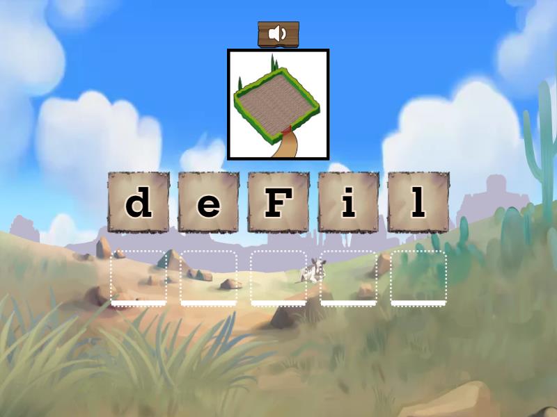 3rd Grade Week 3 Vocabulary 1 - Anagram