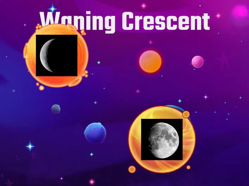 Moon Phases Pop Quiz - Flying fruit