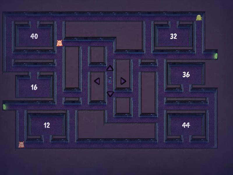 Les tables de division - Maze chase