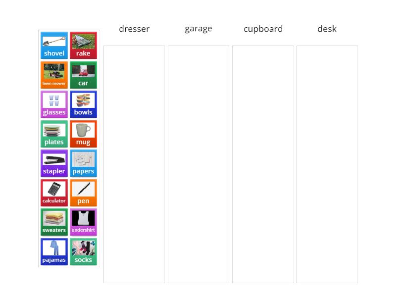 Where should I put it? Categories - Categorize