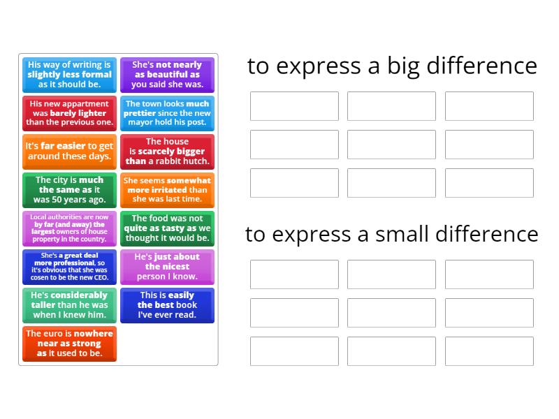 Advanced Expert Module 8 Modifying comparisons - Group sort