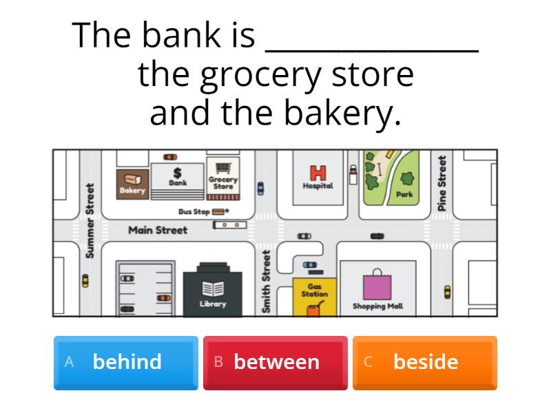 Preposition of Direction Practice - Quiz