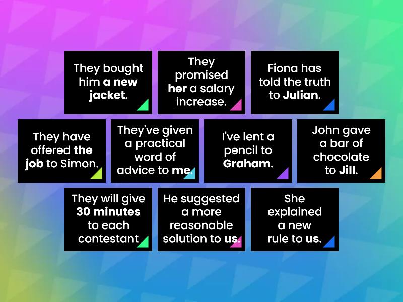 passive with two objects prac 1 - Flip tiles