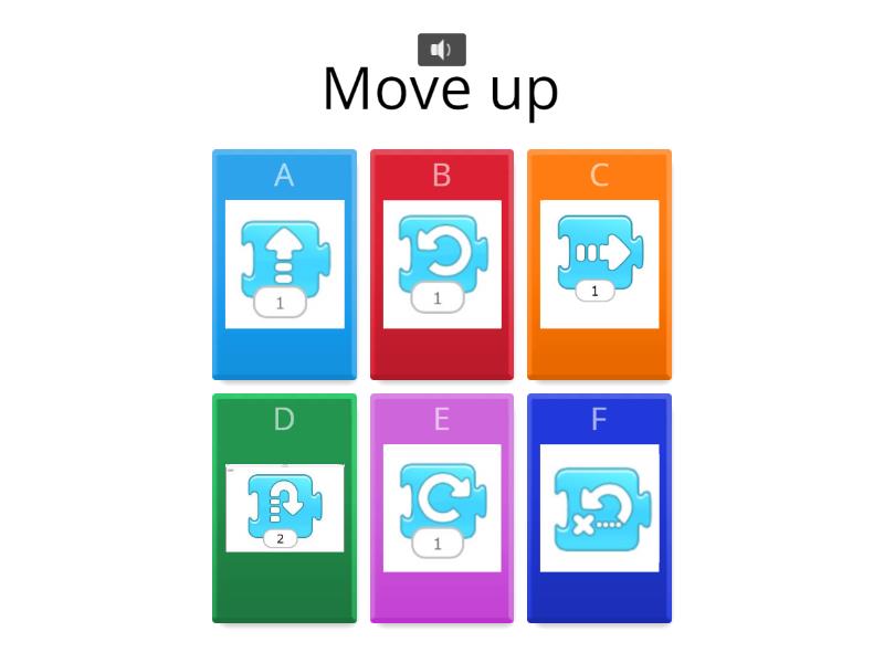 Motion blocks 1 - Quiz