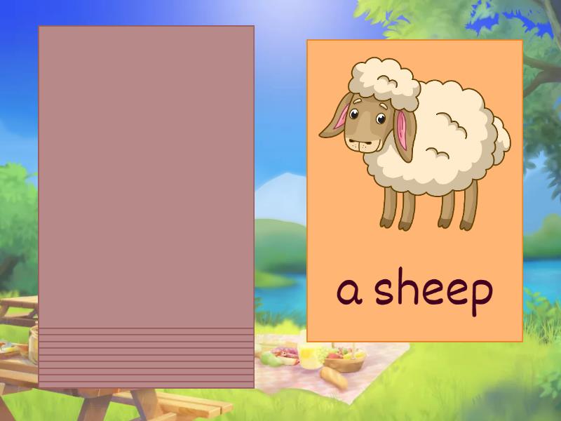 Farm animals - Speaking cards