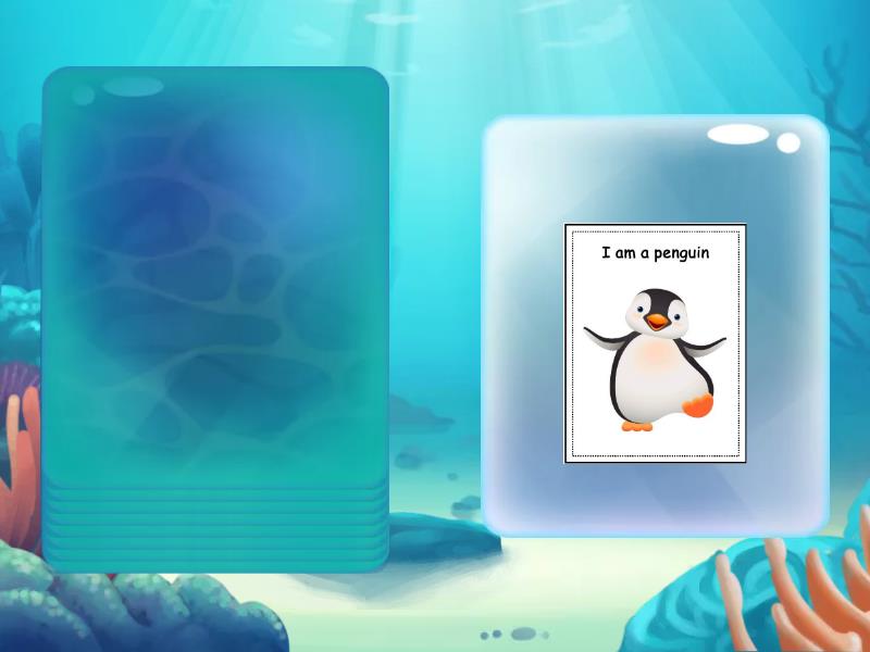 Mime an animal - Speaking cards