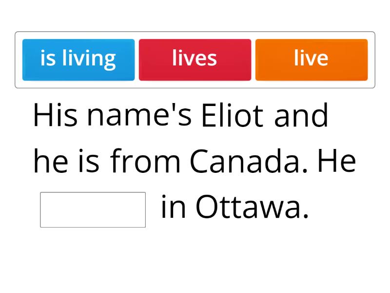 Read and complete the text- Present simple and continuous - Missing word