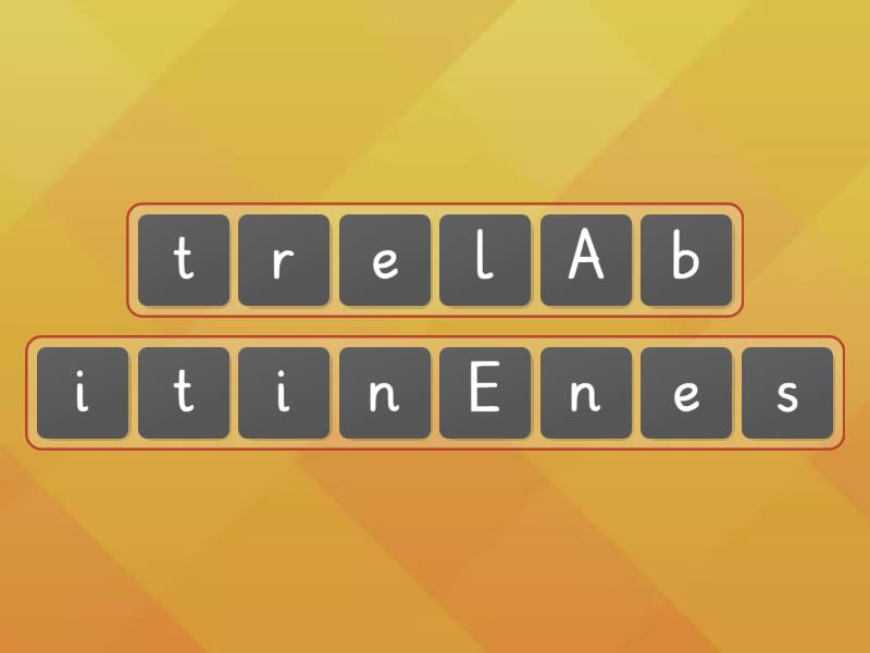 Famous People - Anagram