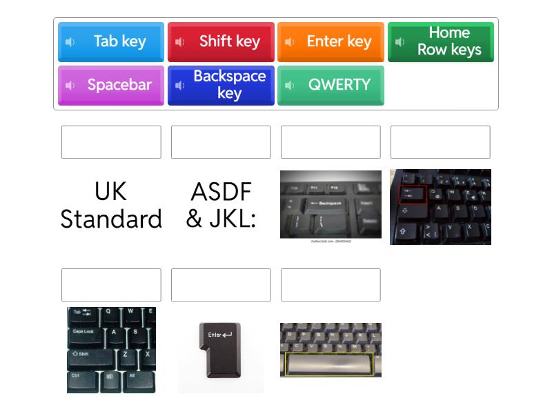 Keyboard Activity - Match up