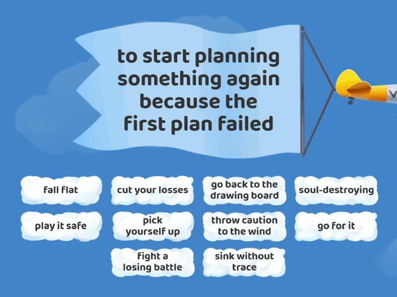 Risk, failure, success - Find the match