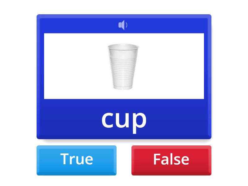 Short Vowel Sounds U (beginning letter) - True or false