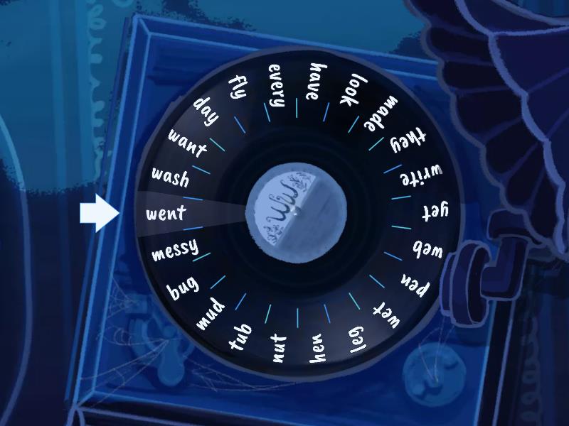 Module 3 week 1 Sight words and spelling words - Spin the wheel