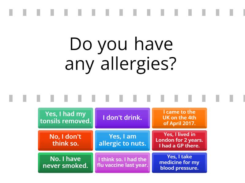 More Complex questions: Questions you are asked when you register with ...