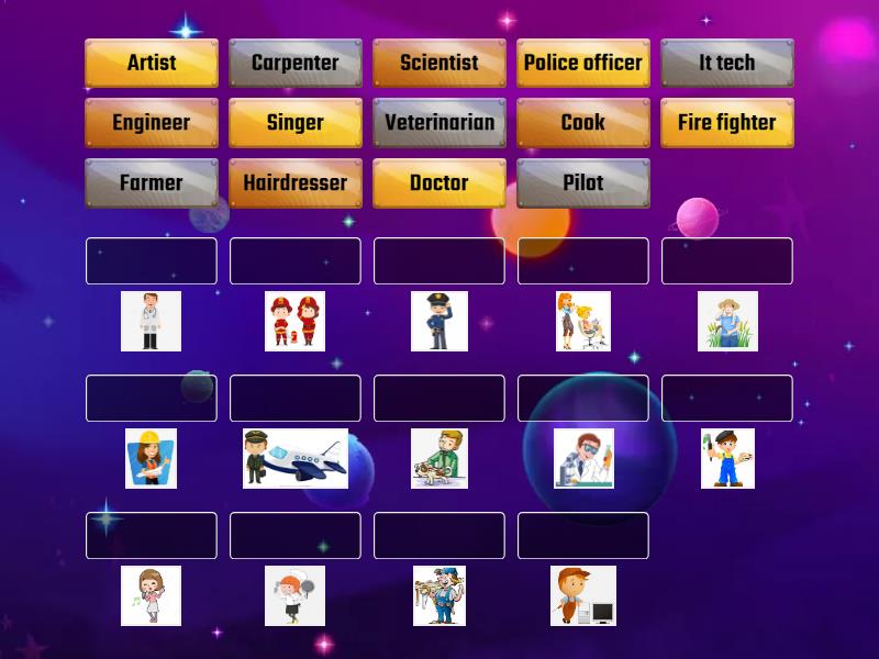 Professions - Une las parejas