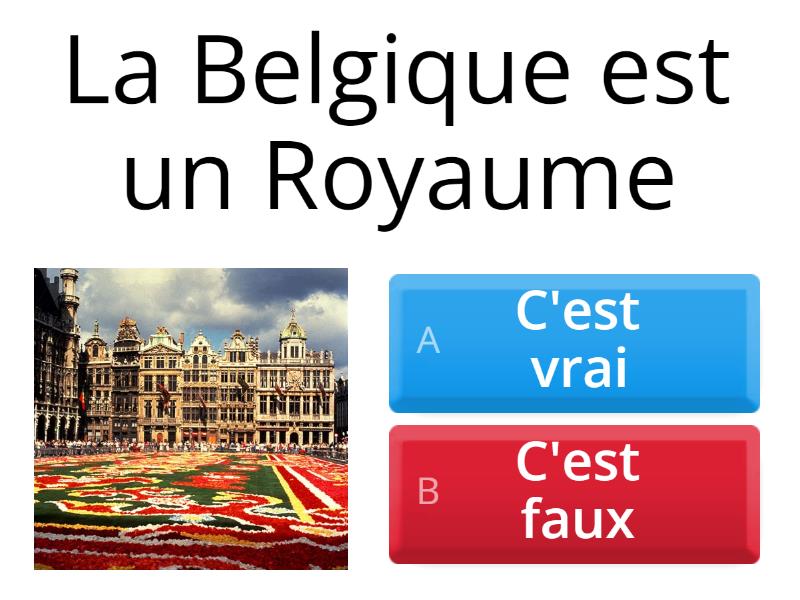 La Belgique - Quiz