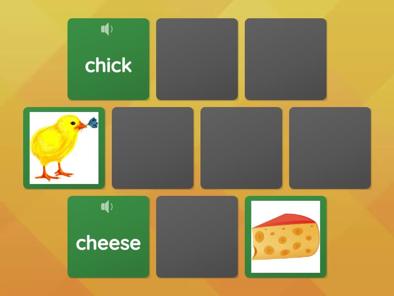 Spotlight 2 sh,ch game - Matching pairs