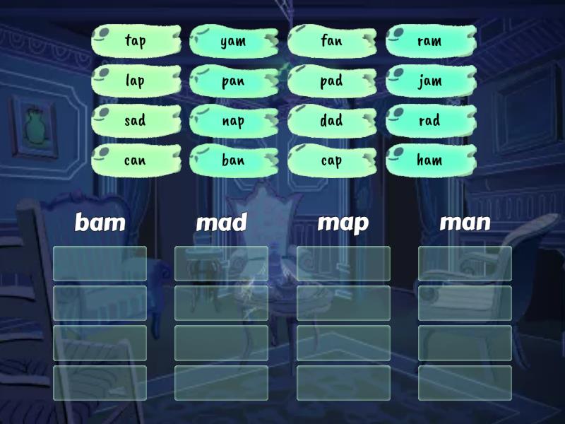 /a/ Rhyme Sort - Group sort