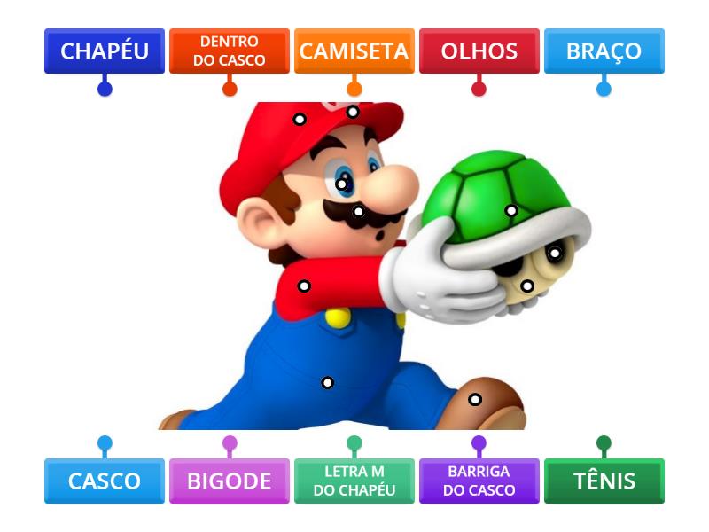 MARIO BROZ - Labelled diagram