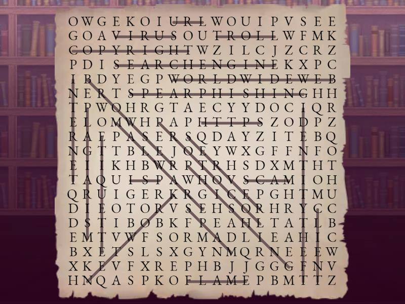 Digital Safety Word Search - MSIT - Wordsearch