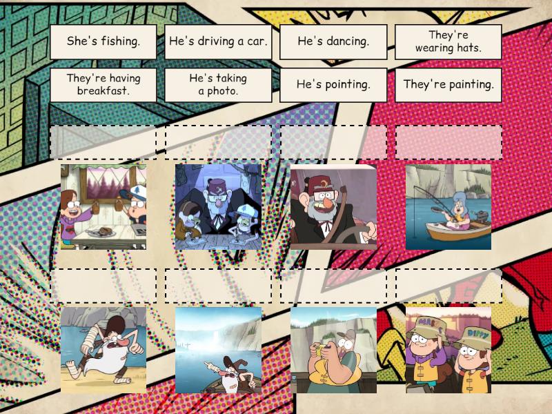 Gravity Falls. Actions - Match up