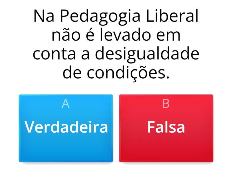 Pedagogia Liberal Tradicional e Pedagogia Liberal Renovada ... Pedagogia Liberal Tradicional e Pedagogia Liberal Renovada ...
