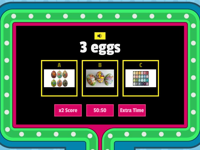 Easter quiz_How many eggs? - Gameshow quiz