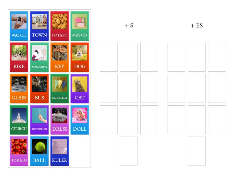 Plurals - Group sort