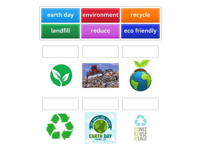 Plastic-free Earth - Match up