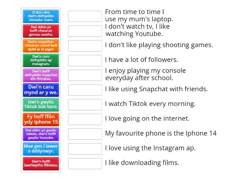 Technoleg - Match up