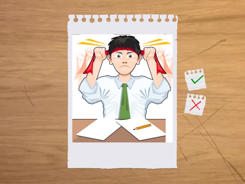 Describing people at work - Flashcards