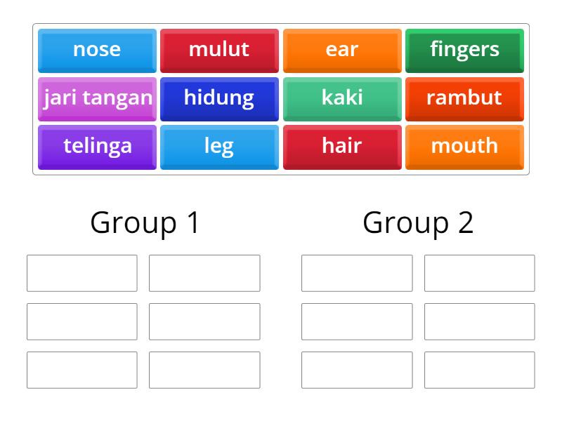 game - Group sort