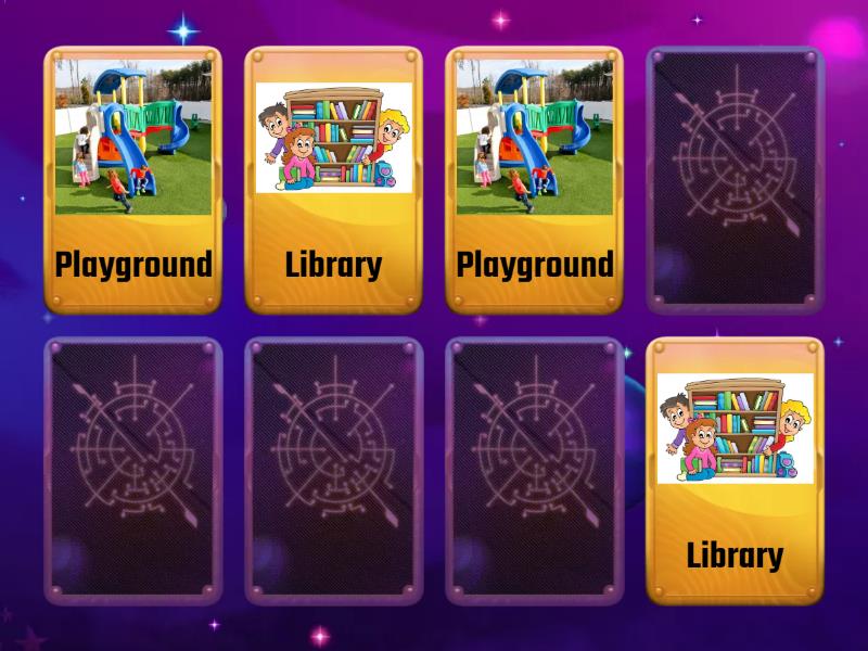 Classroom objects - Parejas