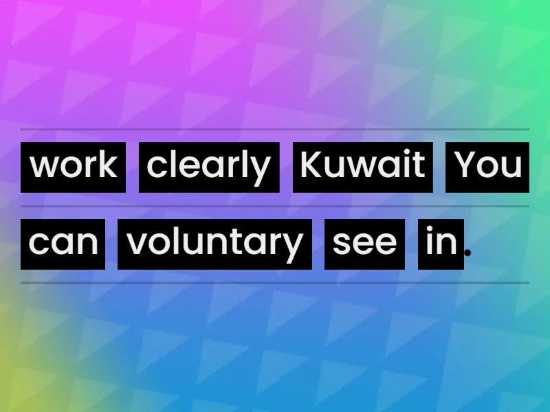 Unit 3 writing - Unjumble