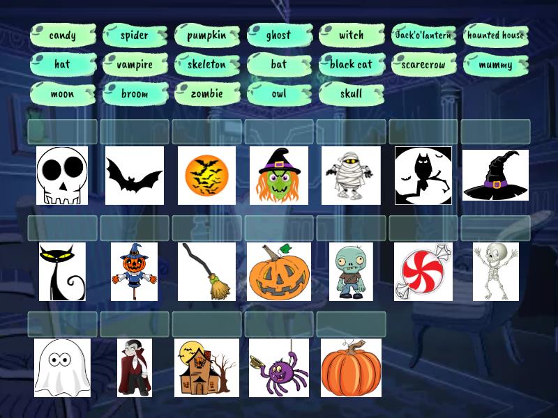 Halloween - Match up