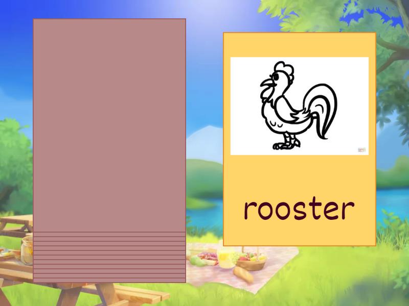 FARM ANIMALS - Speaking cards