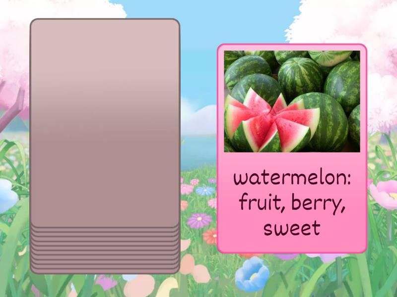 Summer TABOO game - Speaking cards