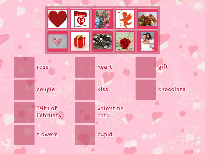Valentine's day - Match up