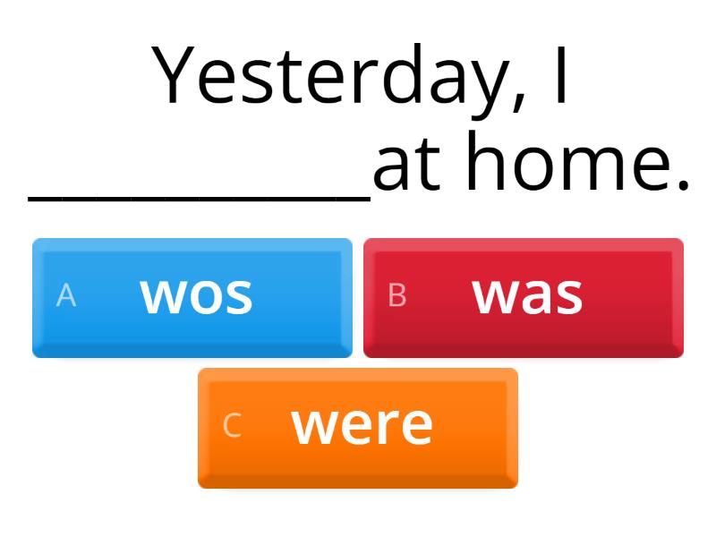 Wordwall Past Simple