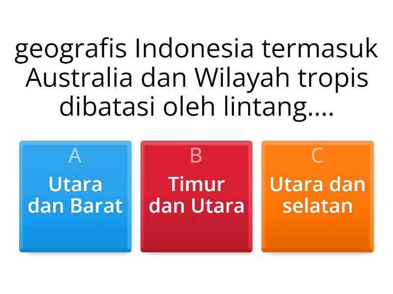 ILMU PENGETAHUAN SOSIAL - Quiz