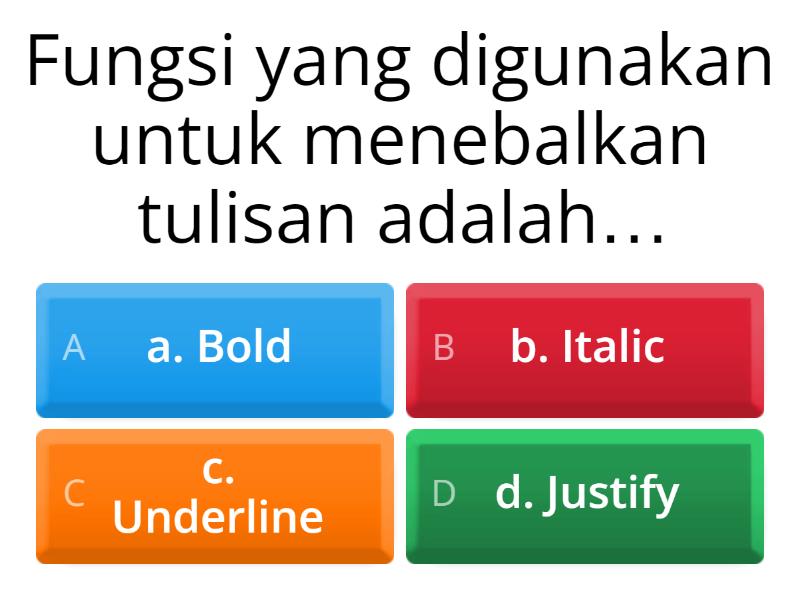informatika - Quiz