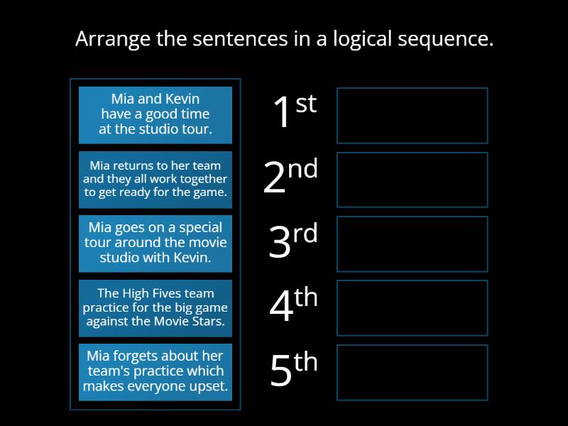 The Sunset Vampires - Logical Sequence - Rank order